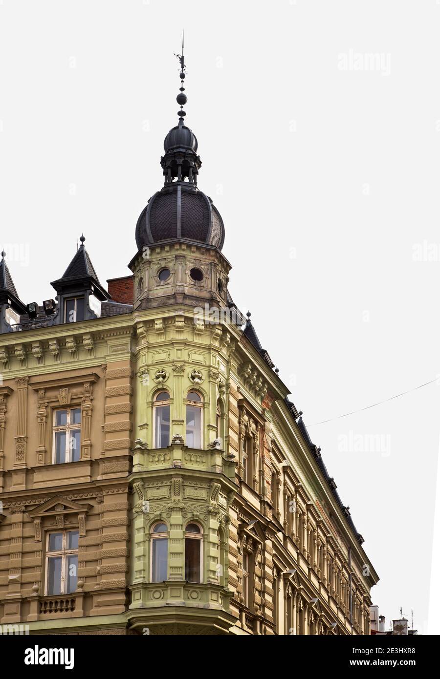 Historical district of Cheb. Czech Republic Stock Photo - Alamy