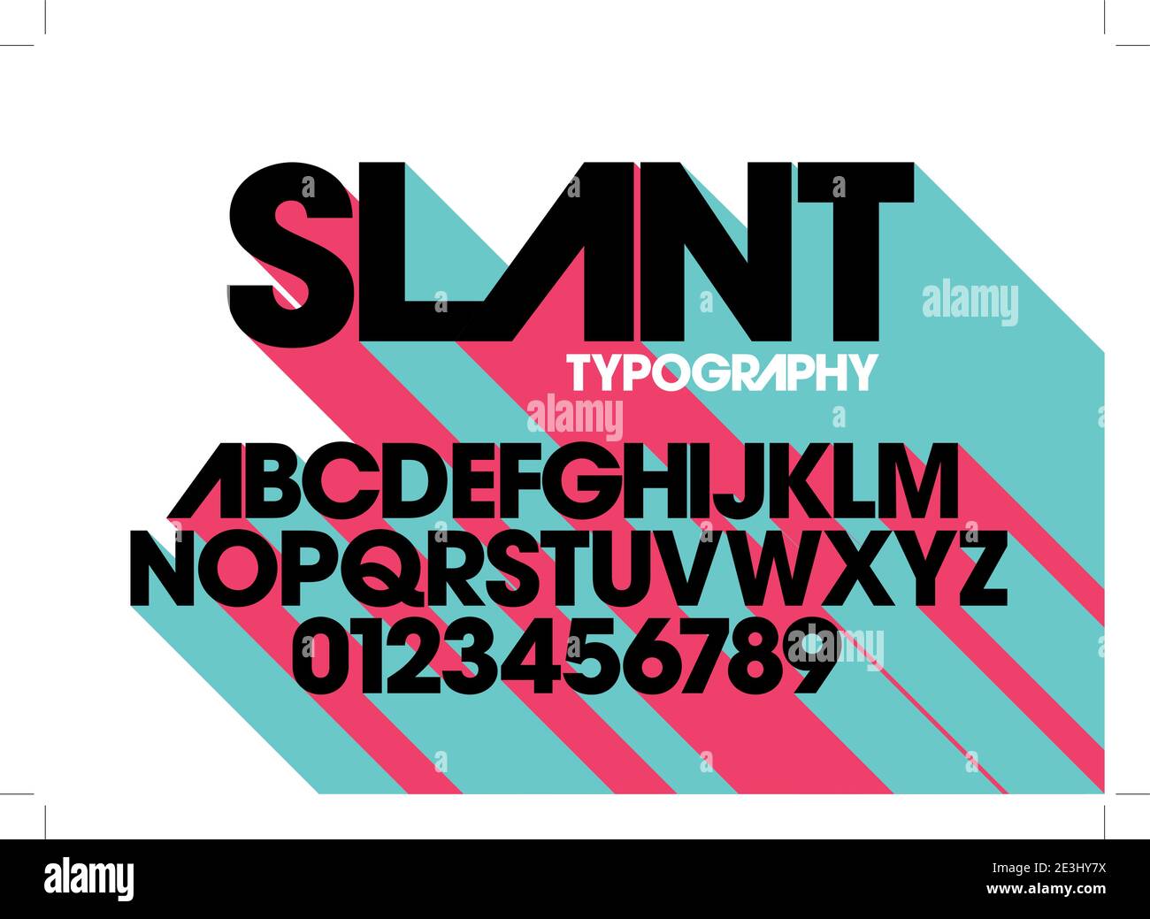 Vector of stylized alphabet and font Stock Vector Image & Art - Alamy