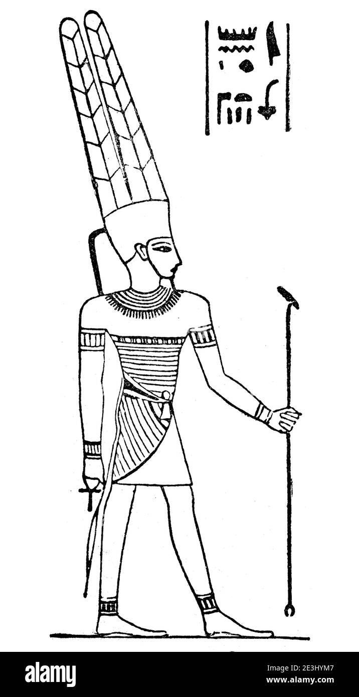 Egyptian God Of Fertility High Resolution Stock Photography and Images ...