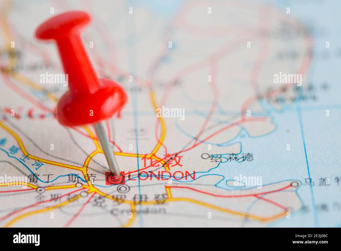 High quality london map hi-res stock photography and images - Alamy