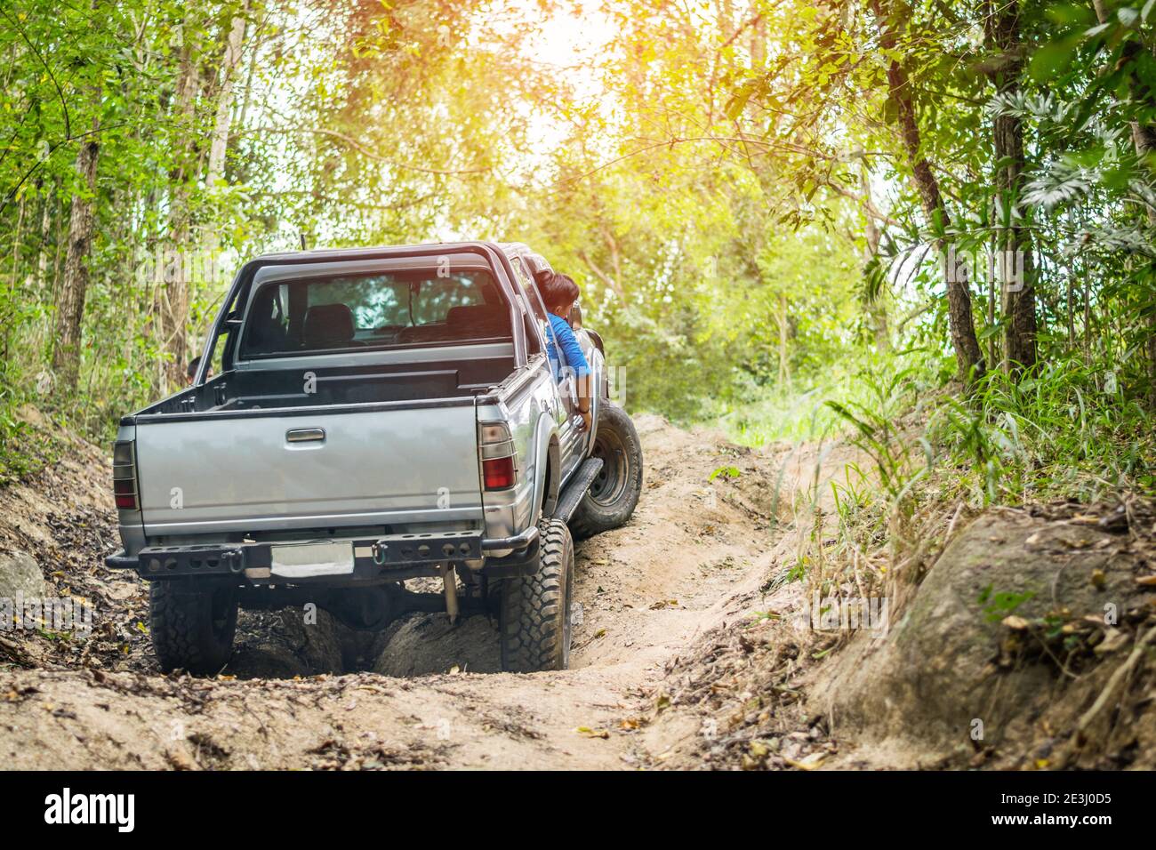 Difficult track for off road vehicles hi-res stock photography and ...