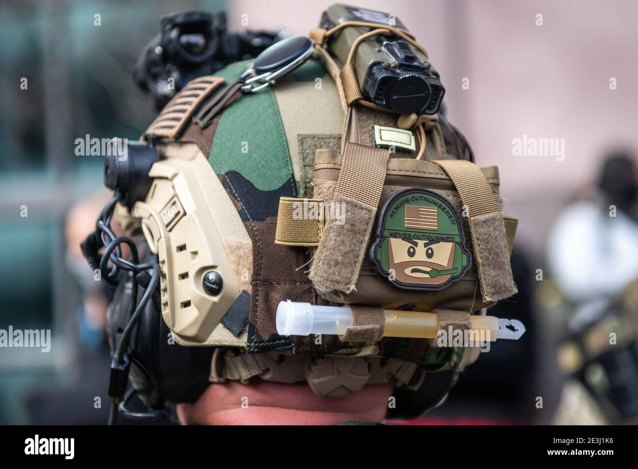 RICHMOND, VIRGINIA, JANUARY 18- Armed Protestors attend a second ...