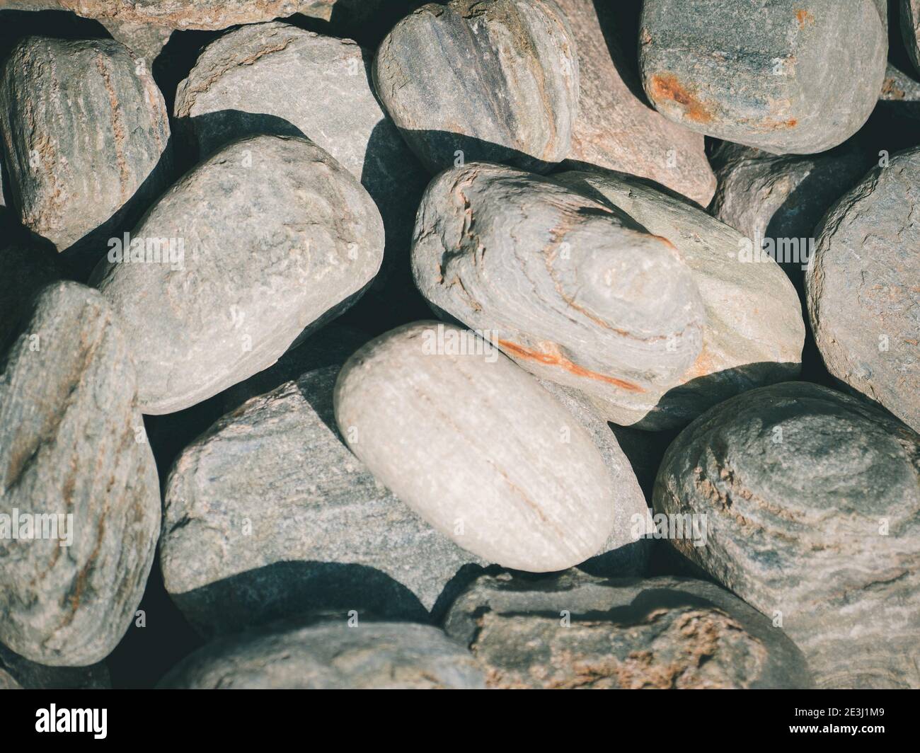 Abstract stone background, rocks, pebble stones on the garden Stock ...