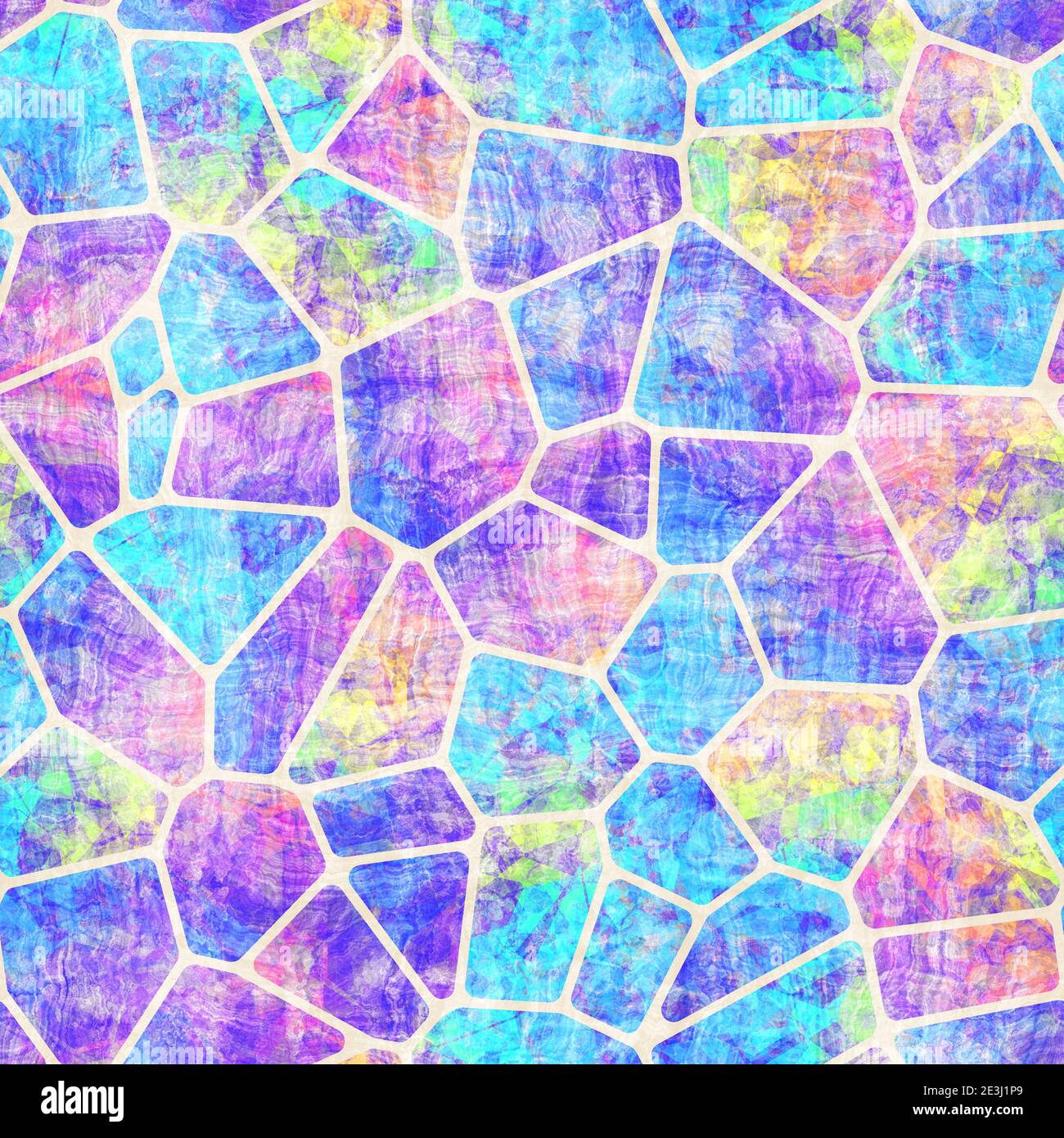 Seamless geo tile shape collage surface pattern Stock Photo - Alamy