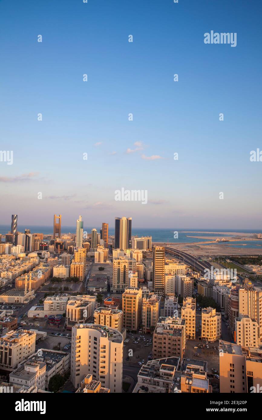 Bahrain, Manama, City skyline Stock Photo - Alamy