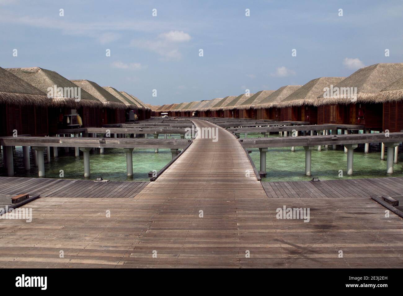 Portrait of Resort in Maldives high quality photo Stock Photo - Alamy