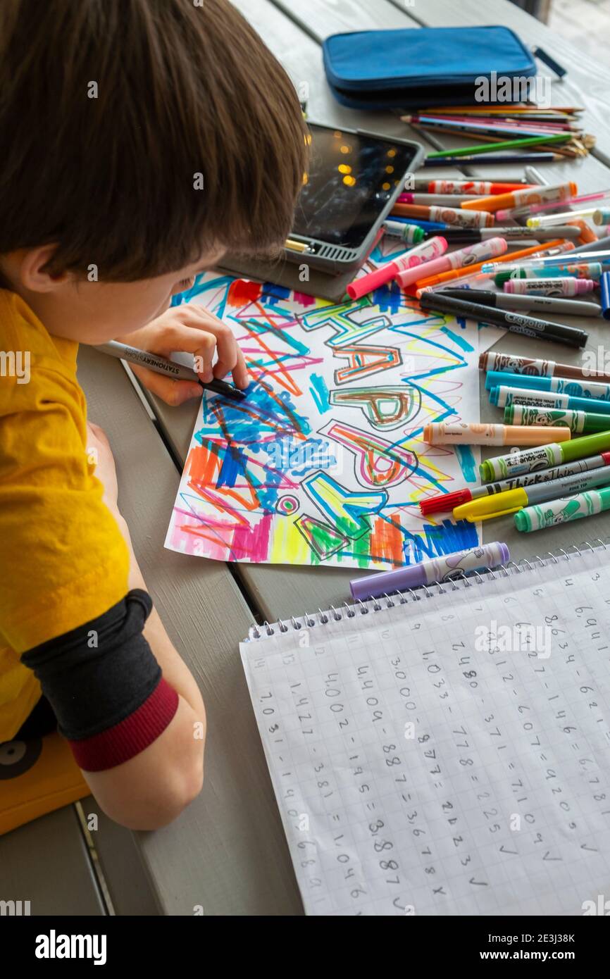 Maths primary uk hi-res stock photography and images - Alamy