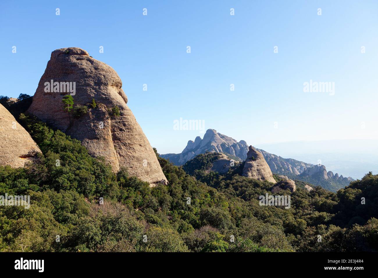 Catalonia landforms landscape mountain hi-res stock photography and ...