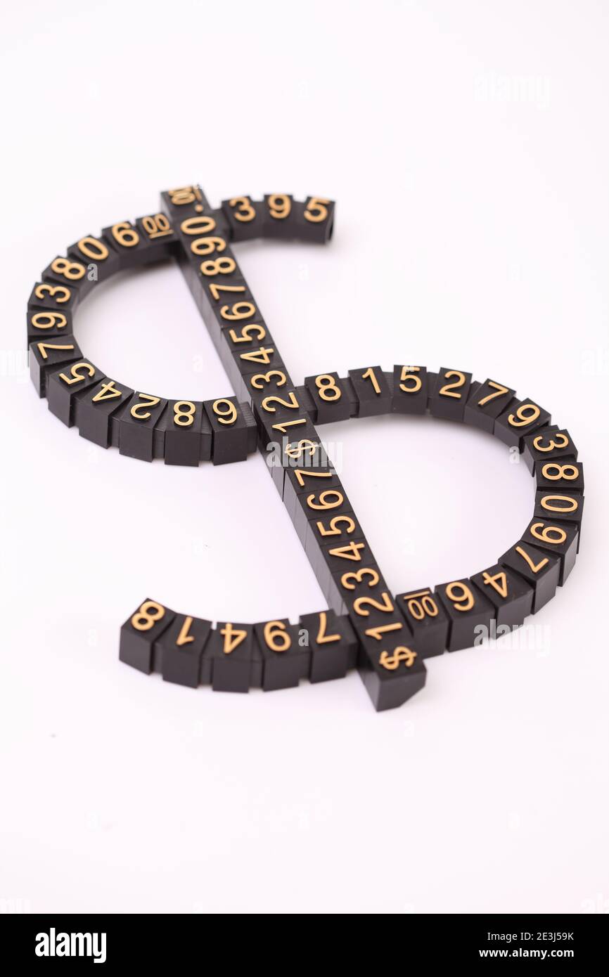 Portrait of Dollar sign high quality photo Stock Photo - Alamy