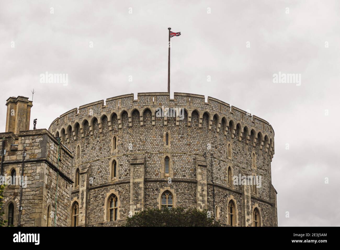 Inside Windsor Castle Tower