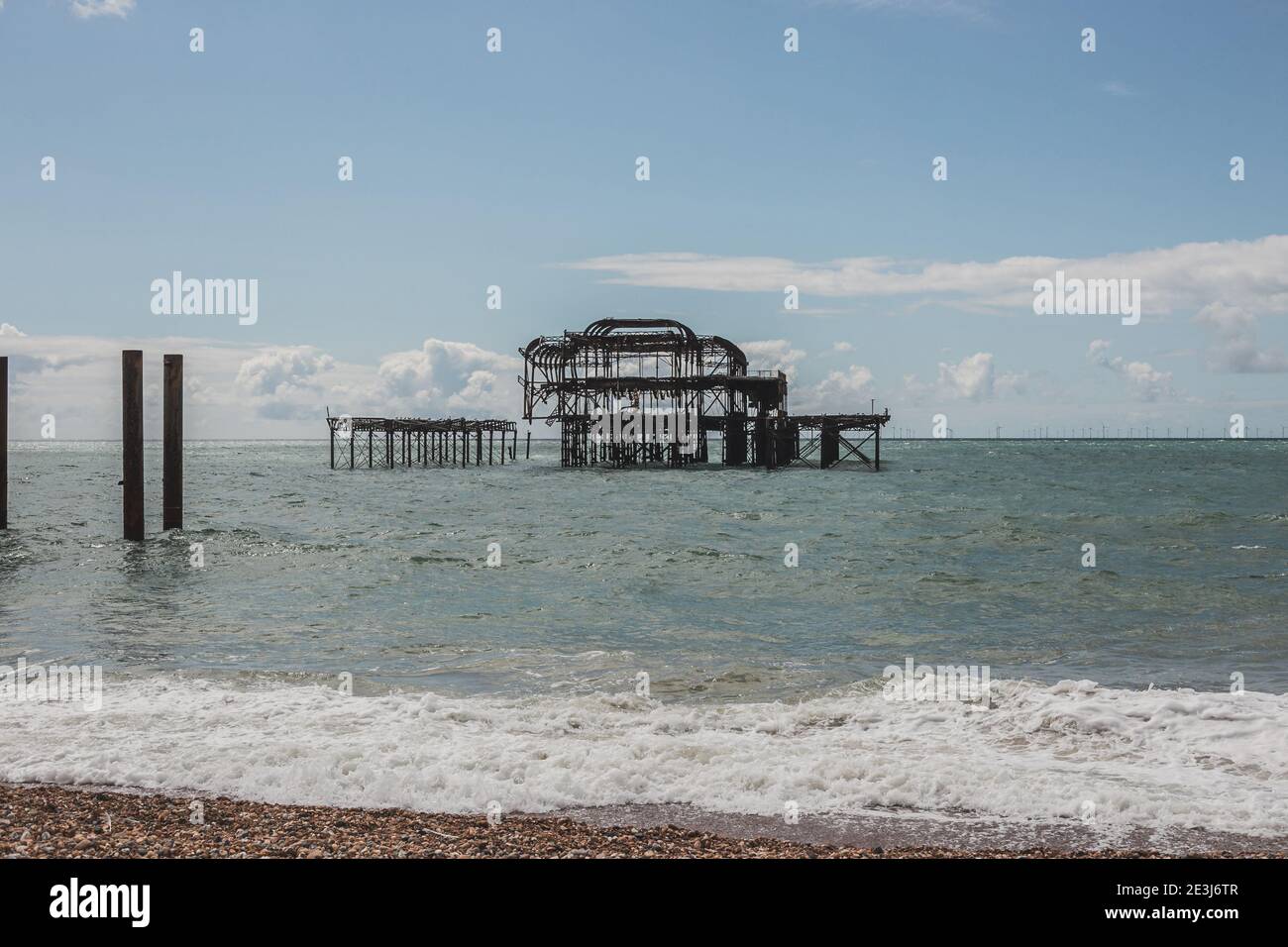 West Pier, Brighton, East Sussex, England, UK Stock Photo - Alamy