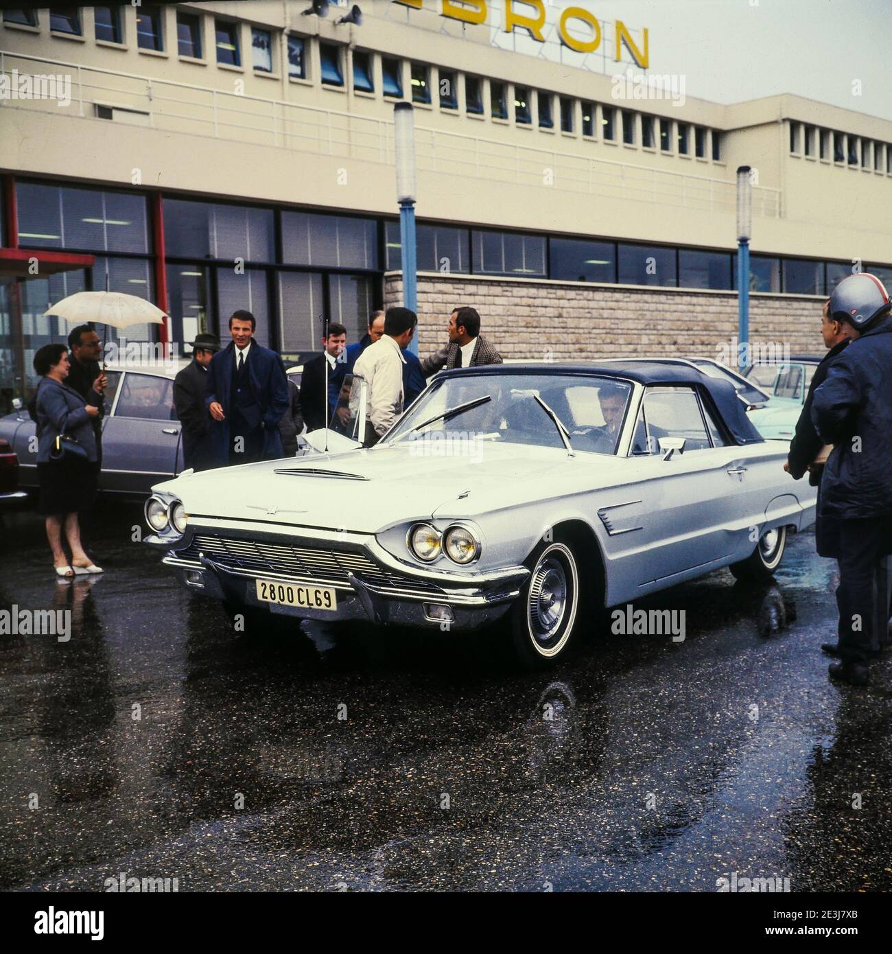 French singer and actor Yves Montand, arrives in Lyon, France, 1970 ...