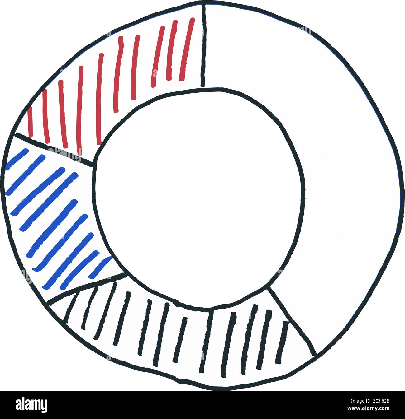 Donut chart hi-res stock photography and images - Alamy