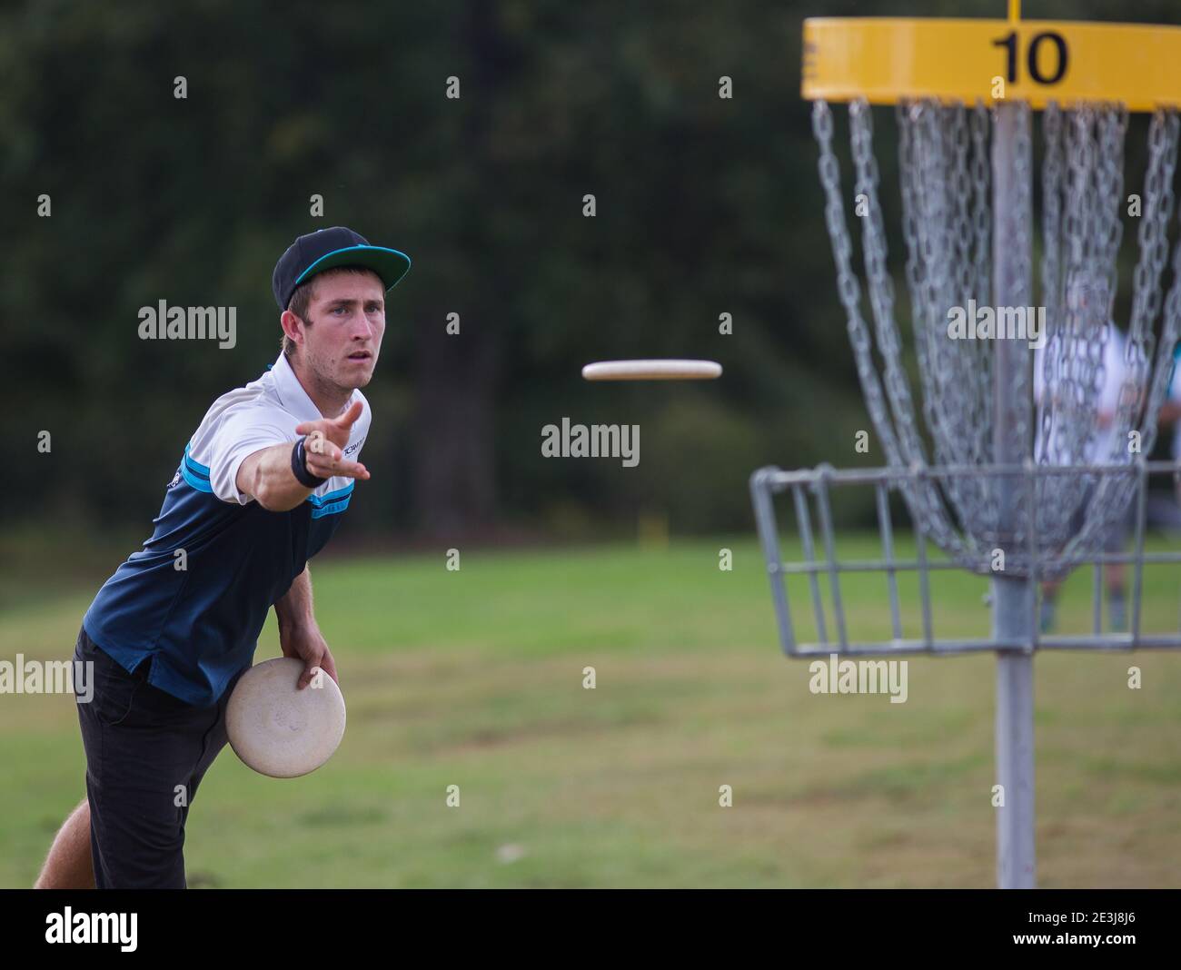 Disc Golf tournament in Rock Hill, S.C Stock Photo - Alamy