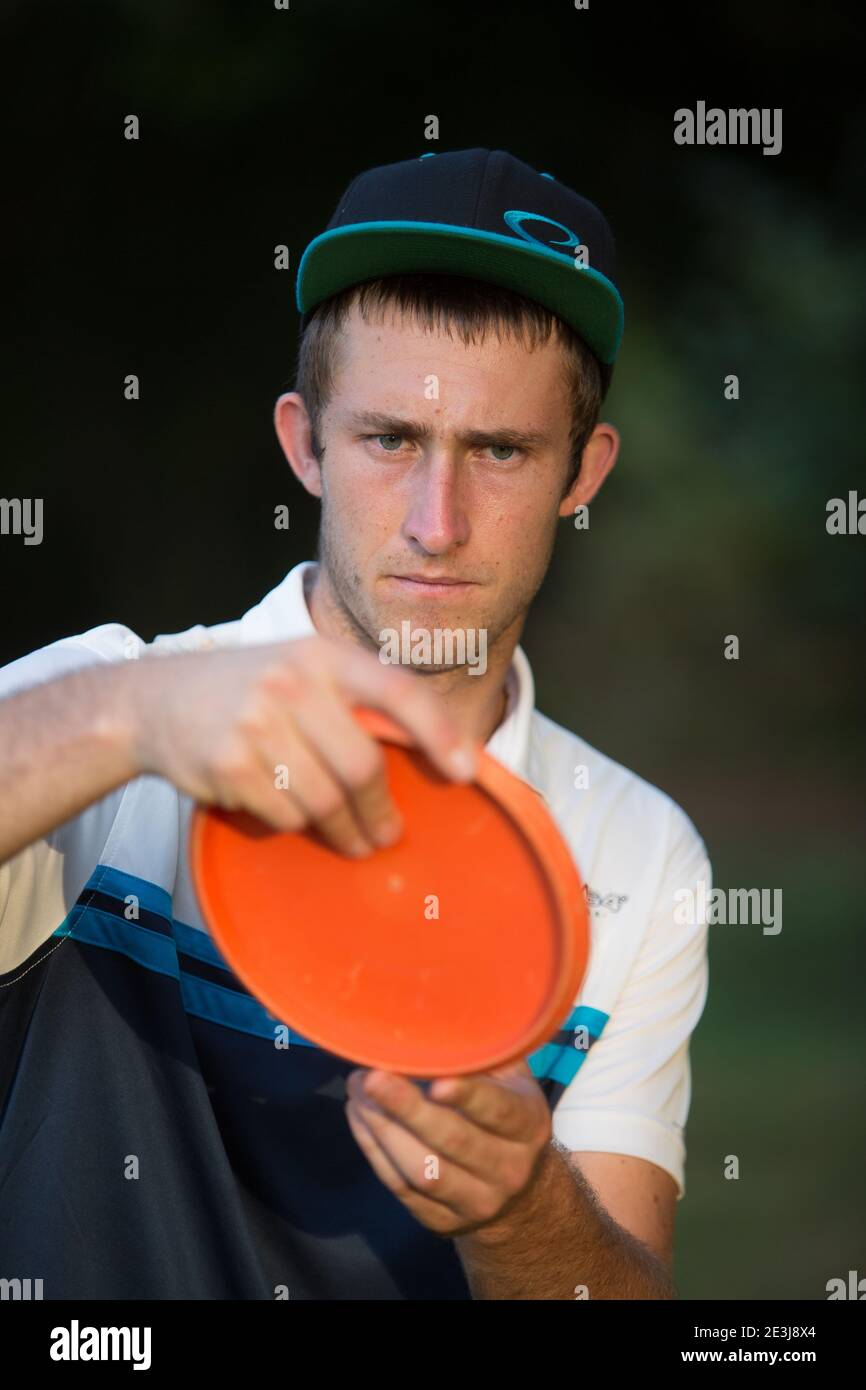 Disc Golf tournament in Rock Hill, S.C Stock Photo - Alamy