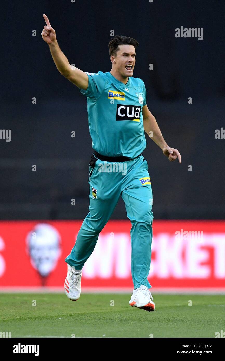 James bazley of the brisbane heat hi-res stock photography and images ...