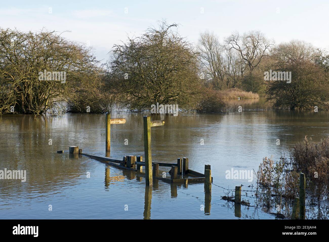 River Derwent Yorkshire Floods High Resolution Stock Photography and ...
