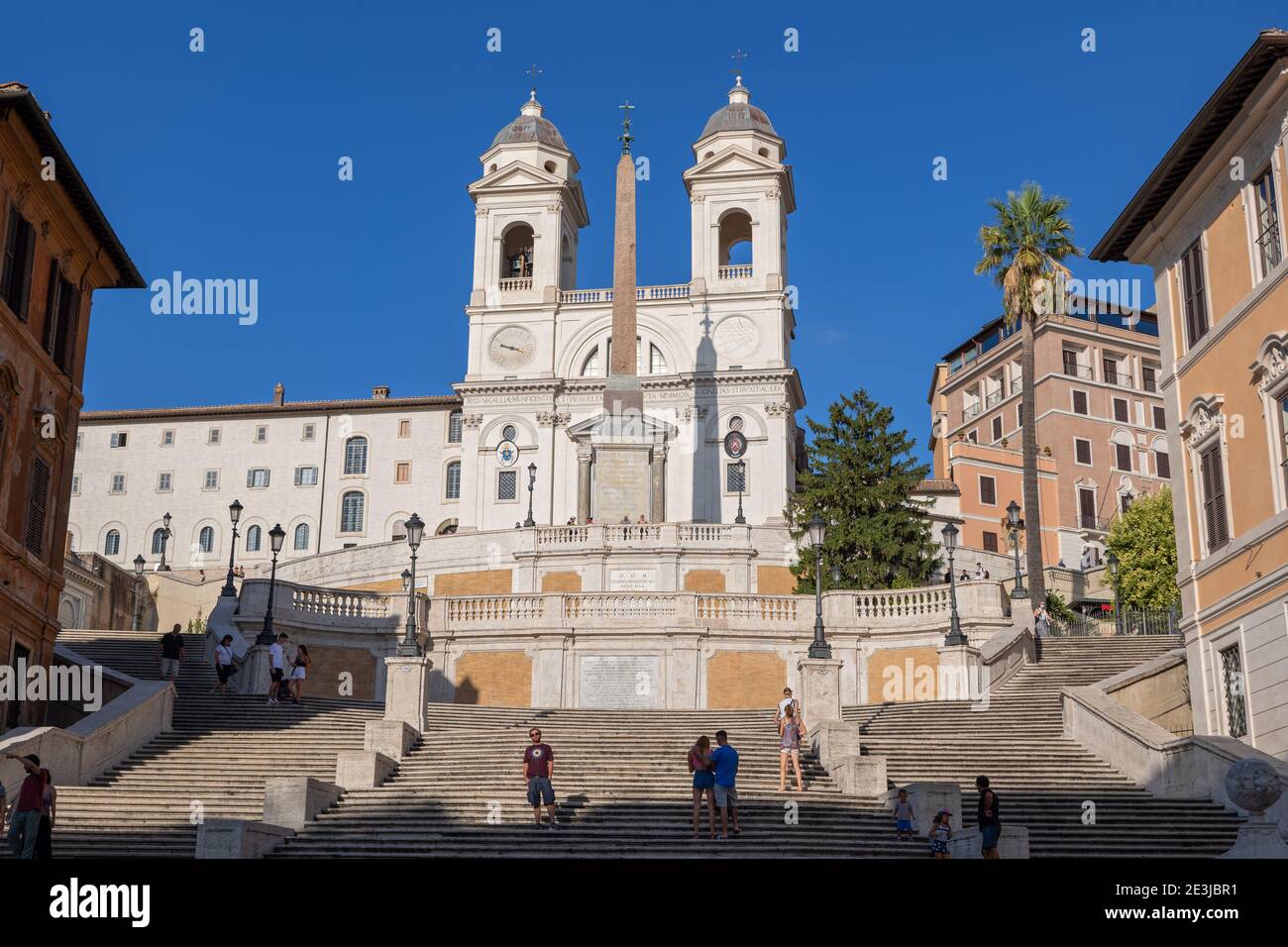 Obelisk trinita dei monti hi-res stock photography and images - Alamy