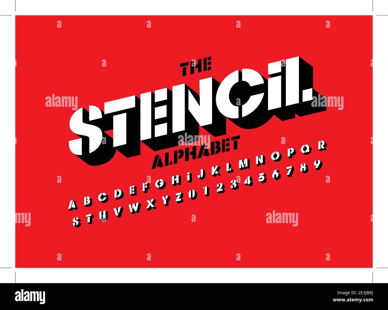 Vector of stylized alphabet and font Stock Vector Image & Art - Alamy