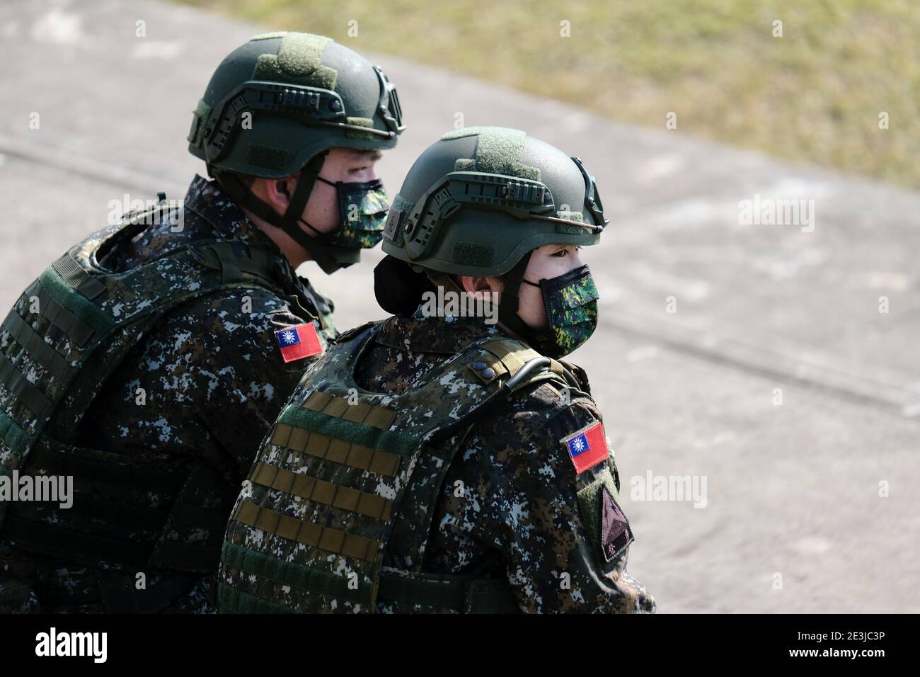 Taiwanese soldiers hi-res stock photography and images - Alamy
