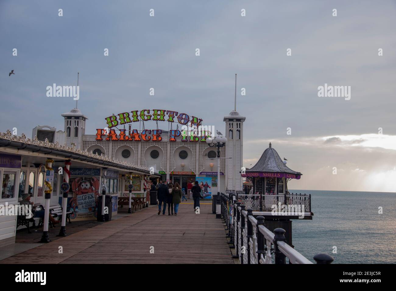 Brighton Palace Pier Stock Photo - Alamy