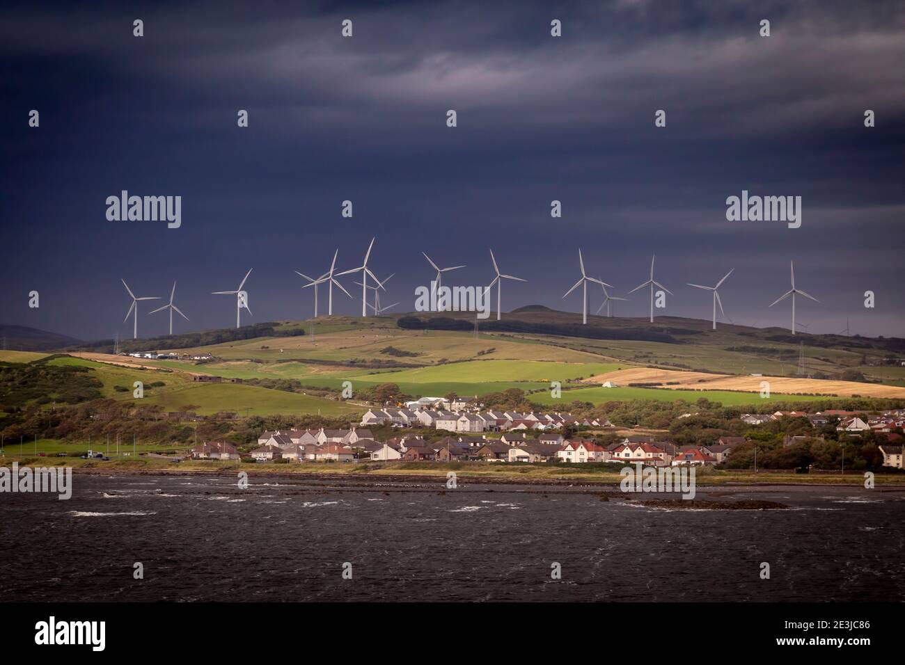 Ardrossan wind farm hi-res stock photography and images - Alamy