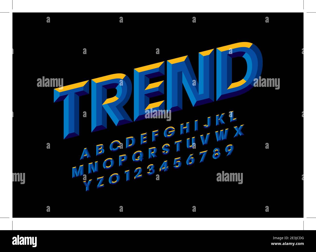 Vector of stylized alphabet and font Stock Vector Image & Art - Alamy