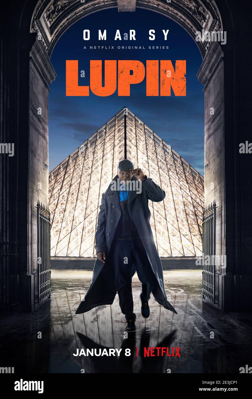 Poster - Omar Sy, "Lupin" (2021) Photo Credit: Netflix/ The Hollywood ...