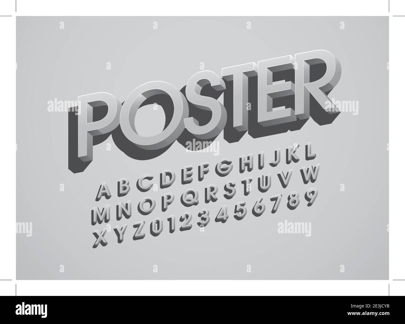 Vector of stylized alphabet and font Stock Vector Image & Art - Alamy