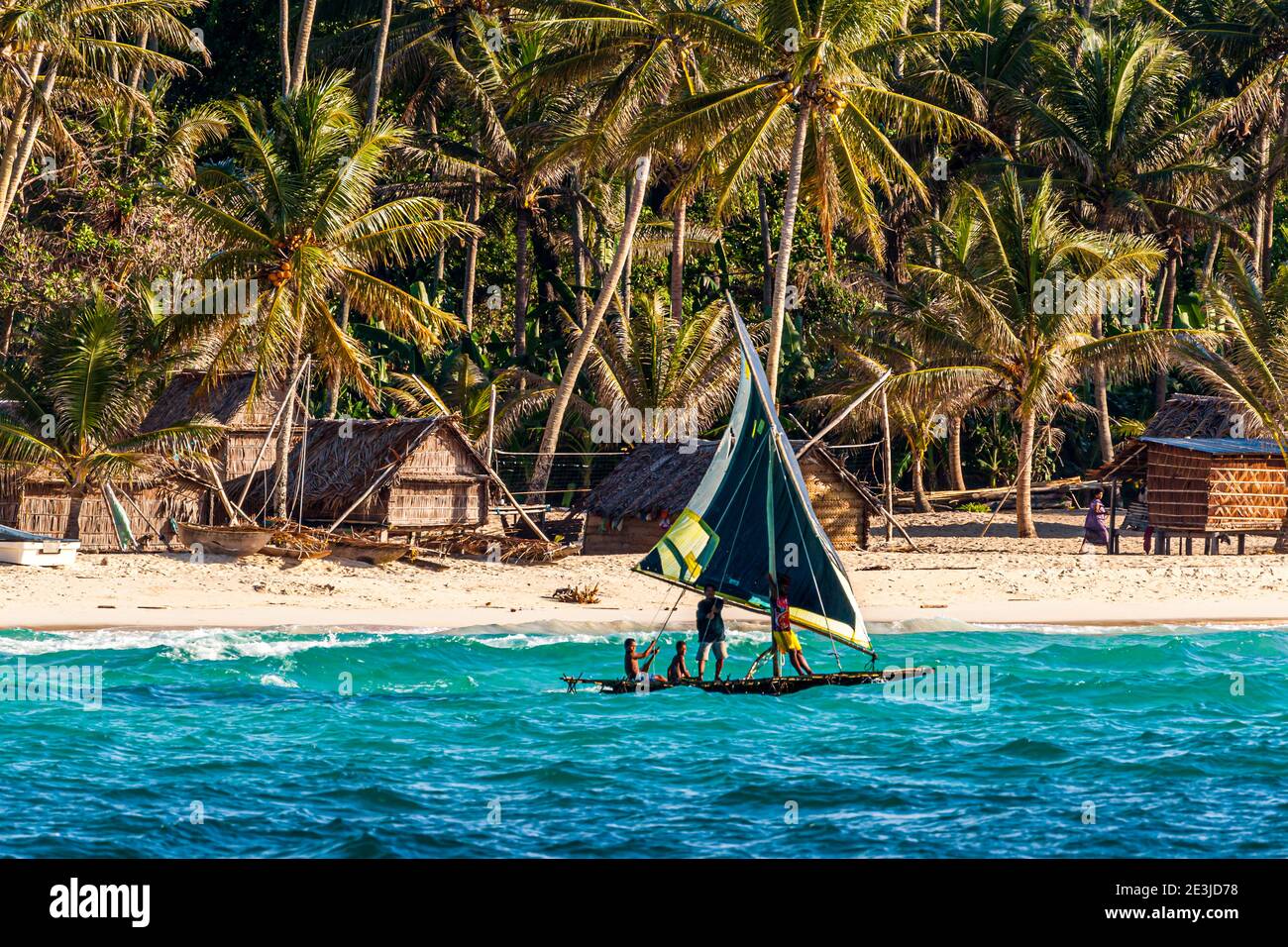 Papua New Guinea Outrigger High Resolution Stock Photography and Images ...