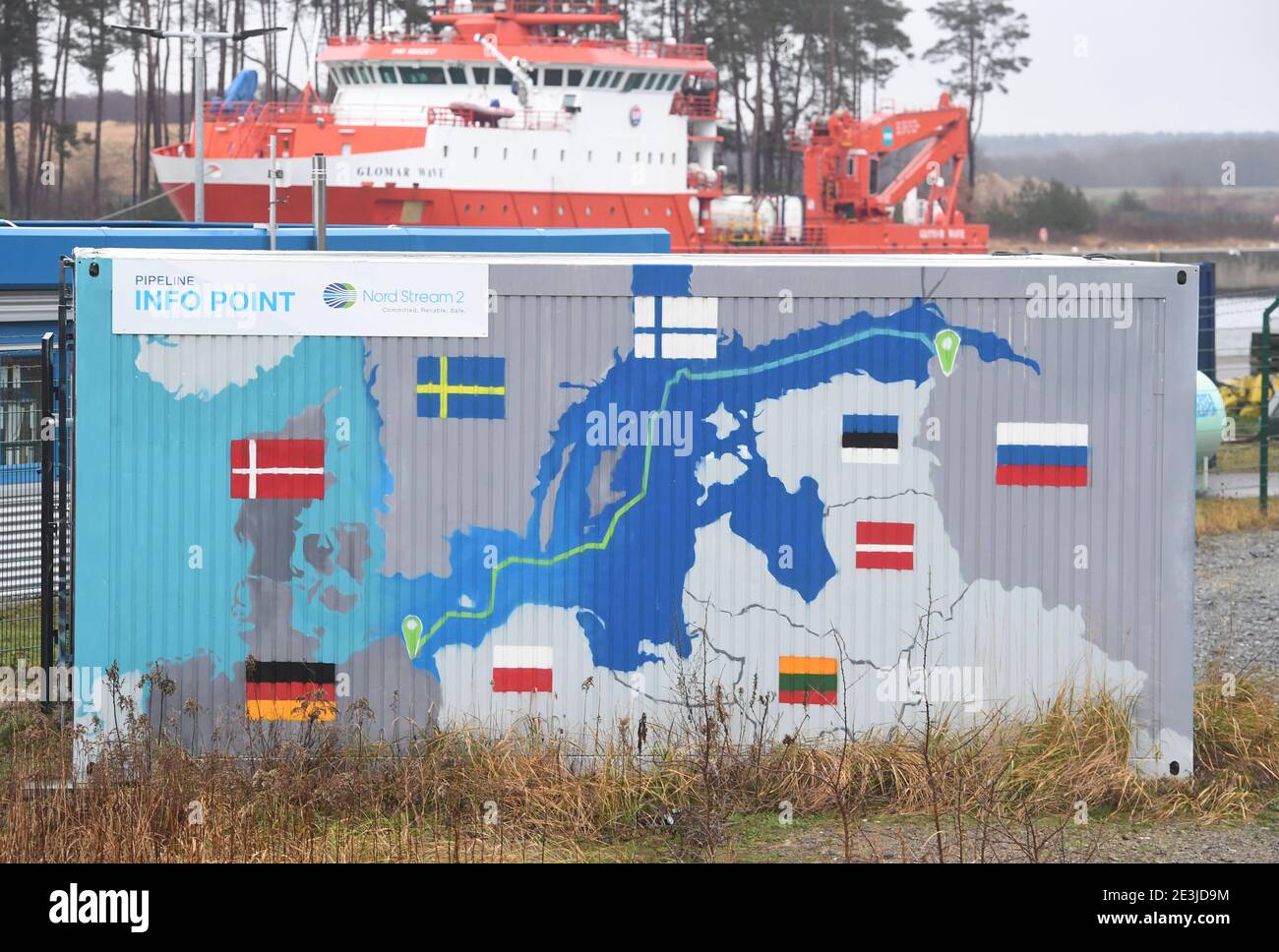 Nord stream 2 map hi-res stock photography and images - Alamy