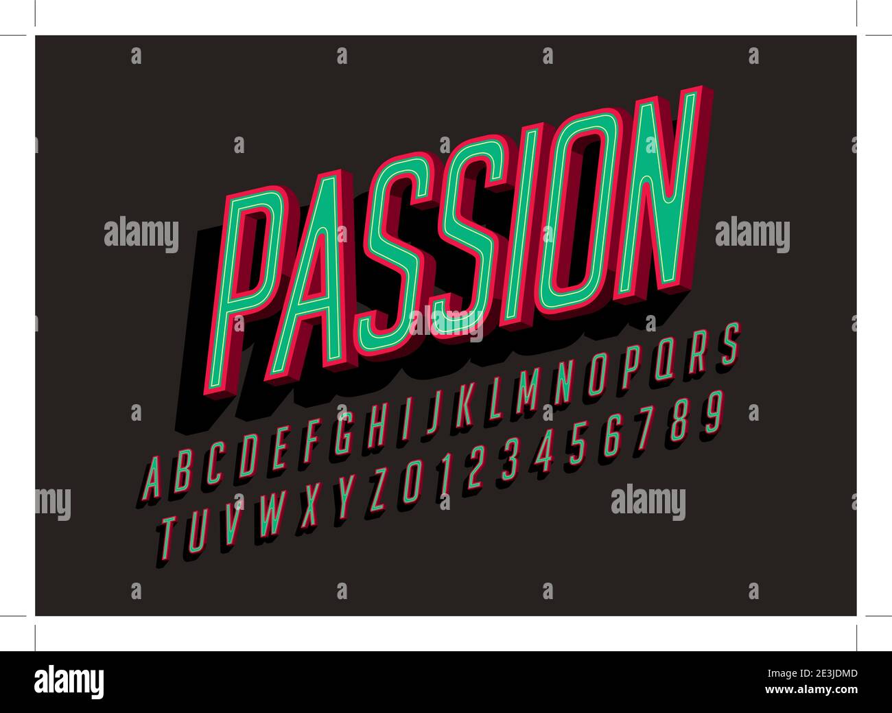 Vector of stylized alphabet and font Stock Vector Image & Art - Alamy