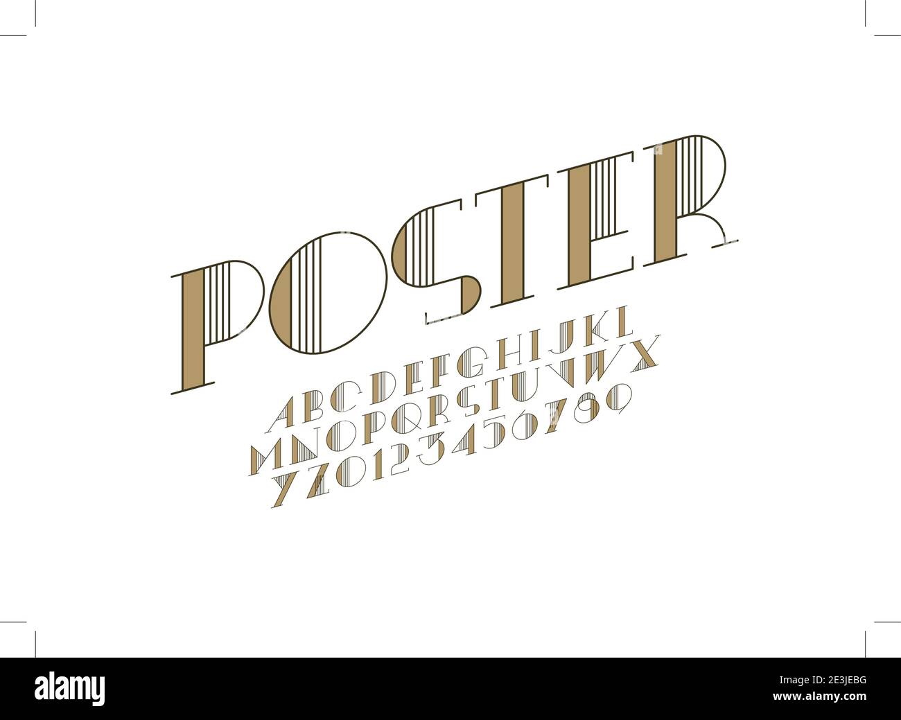 Vector of stylized alphabet and font Stock Vector Image & Art - Alamy