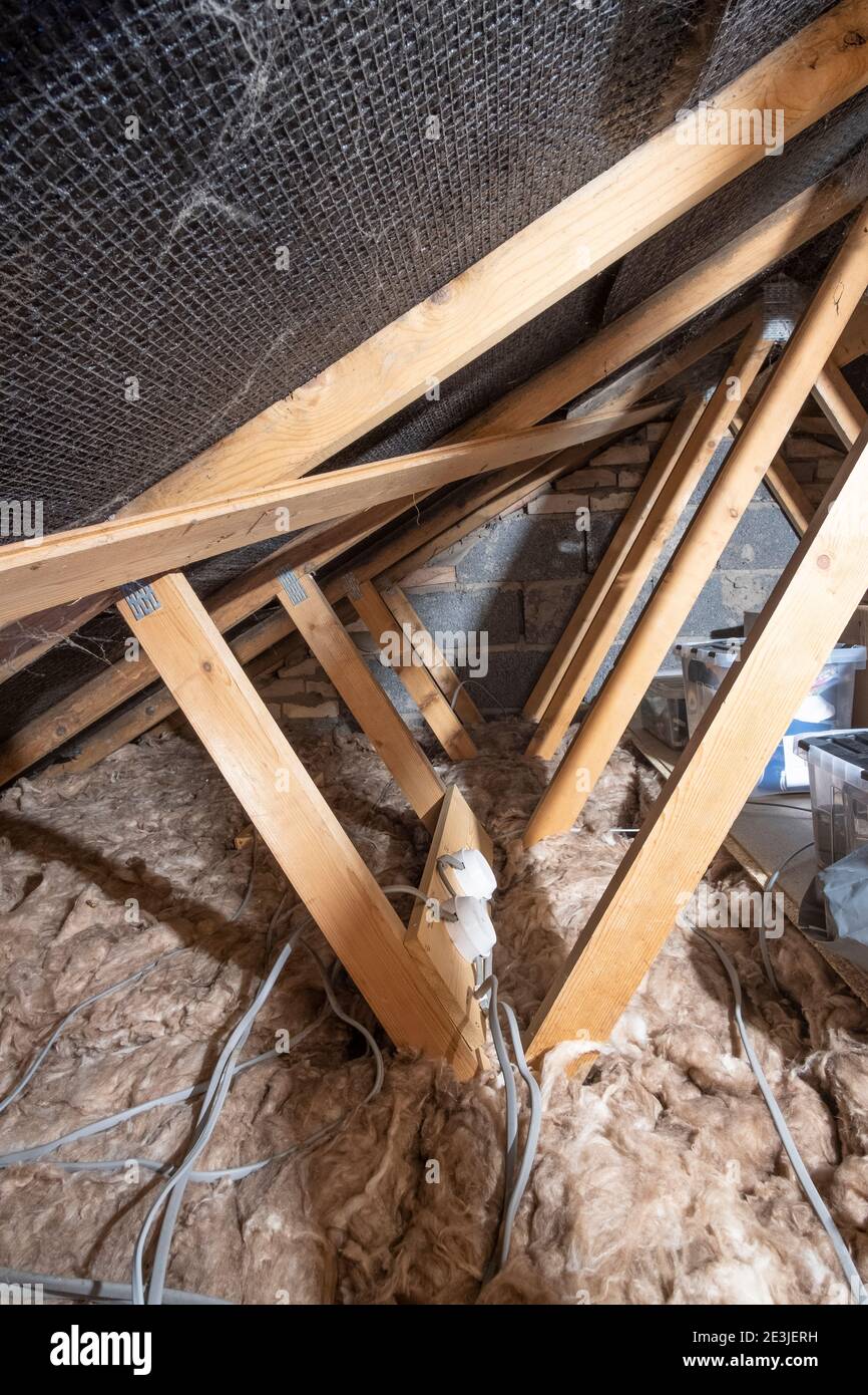 Roof space hi-res stock photography and images - Alamy