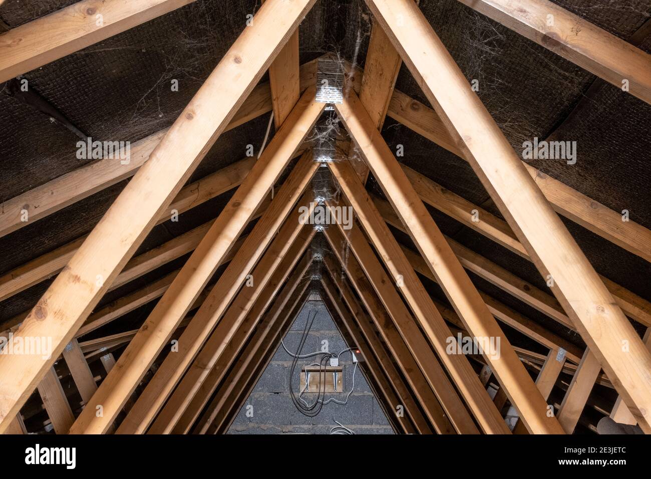 Timber rafters hi-res stock photography and images - Alamy