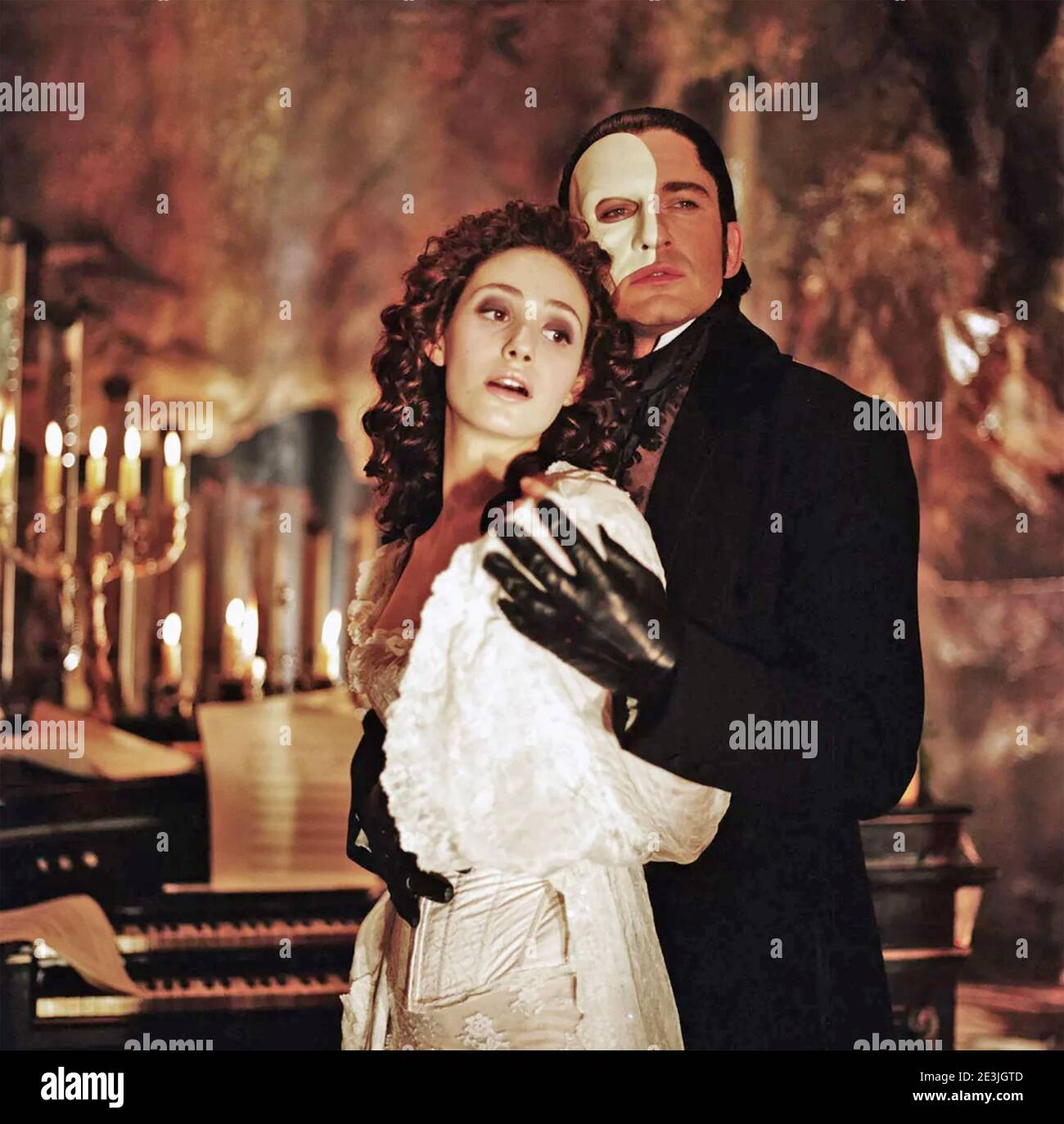 Gerard Butler And Emmy Rossum Phantom Of The Opera