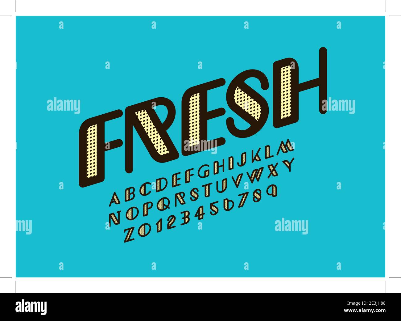 Vector of stylized alphabet and font Stock Vector Image & Art - Alamy