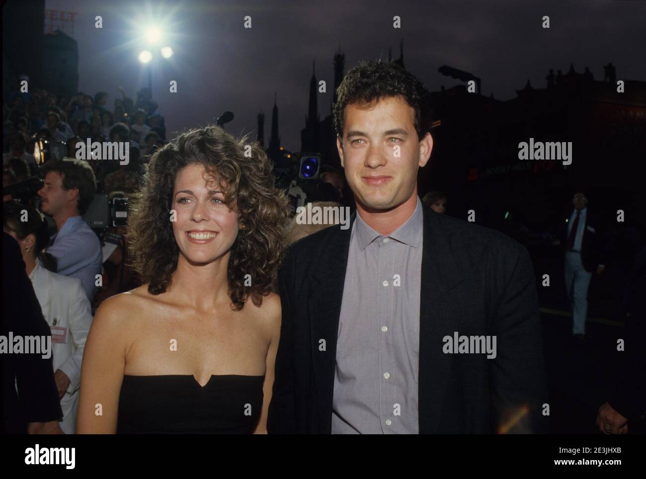 TOM HANKS with Rita Wilson Credit: Ralph Dominguez/MediaPunch Stock ...