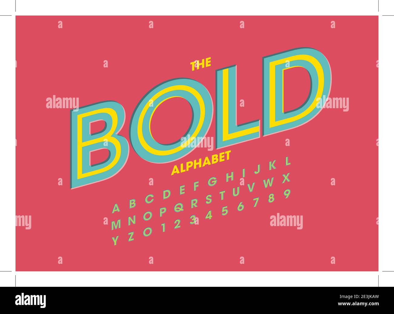 Stylized letter icon set Cut Out Stock Images & Pictures - Alamy