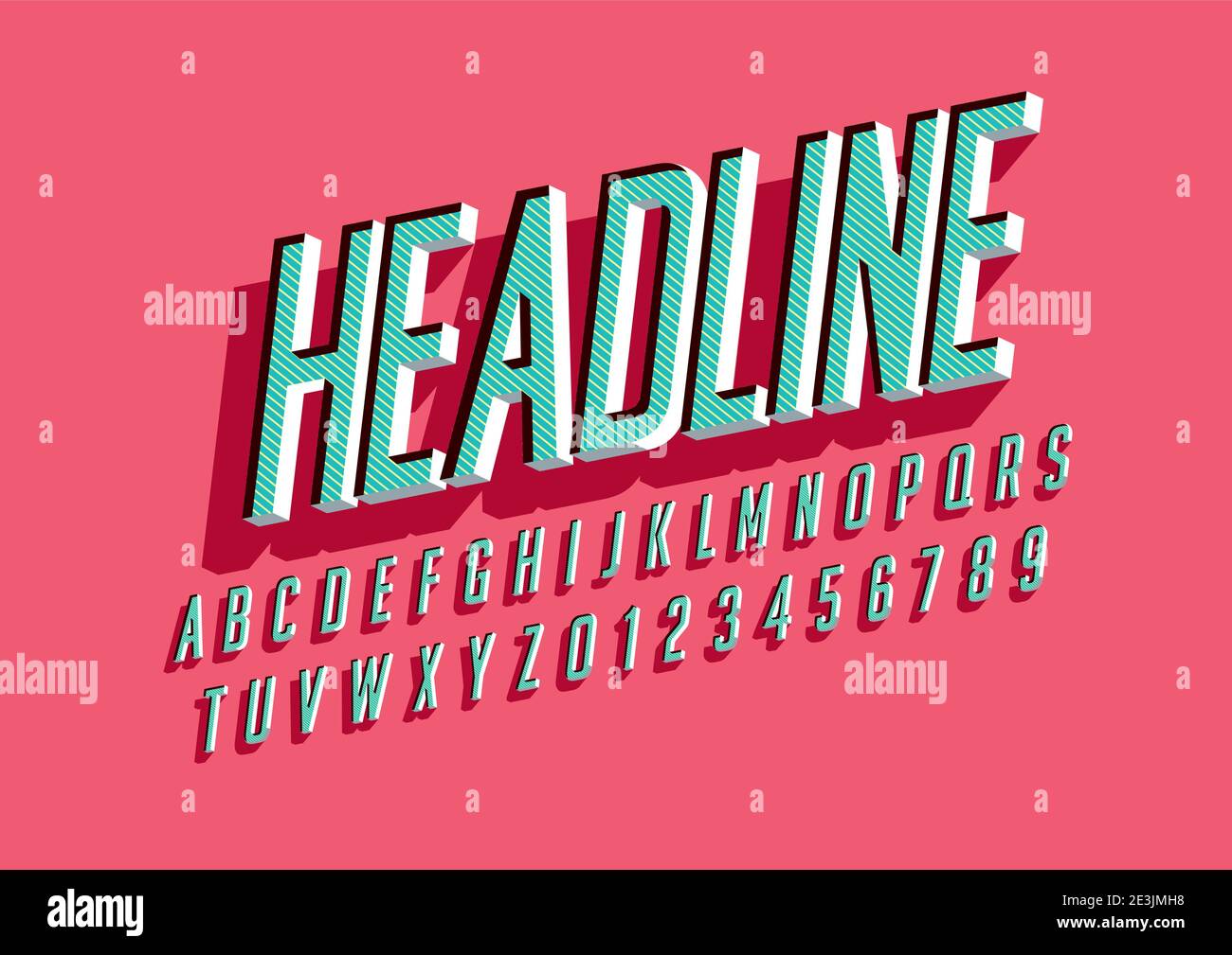 Vector of stylized alphabet and font Stock Vector Image & Art - Alamy