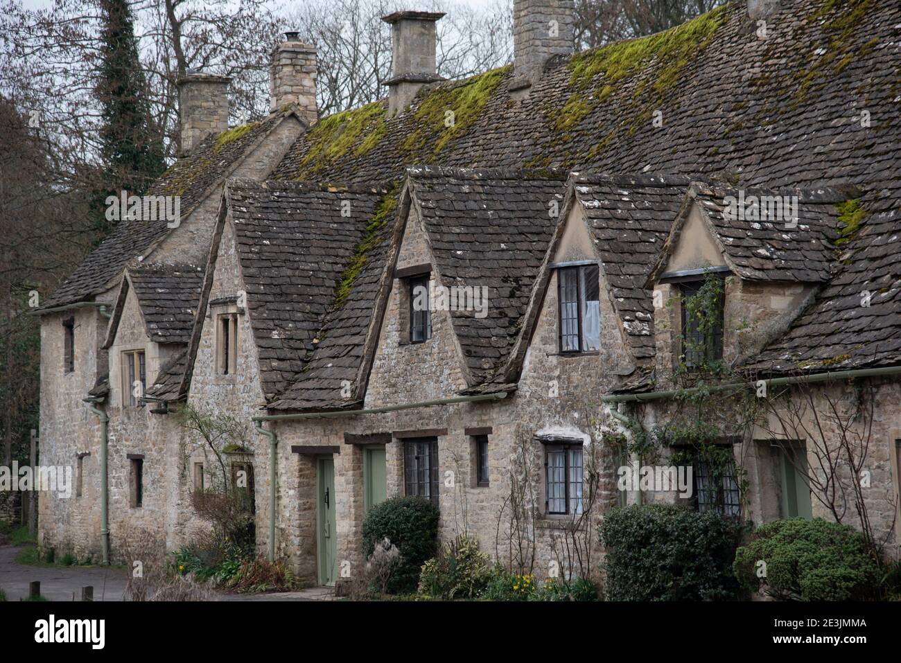 Arlington Row in Bibury, Cotswolds, UK Stock Photo - Alamy