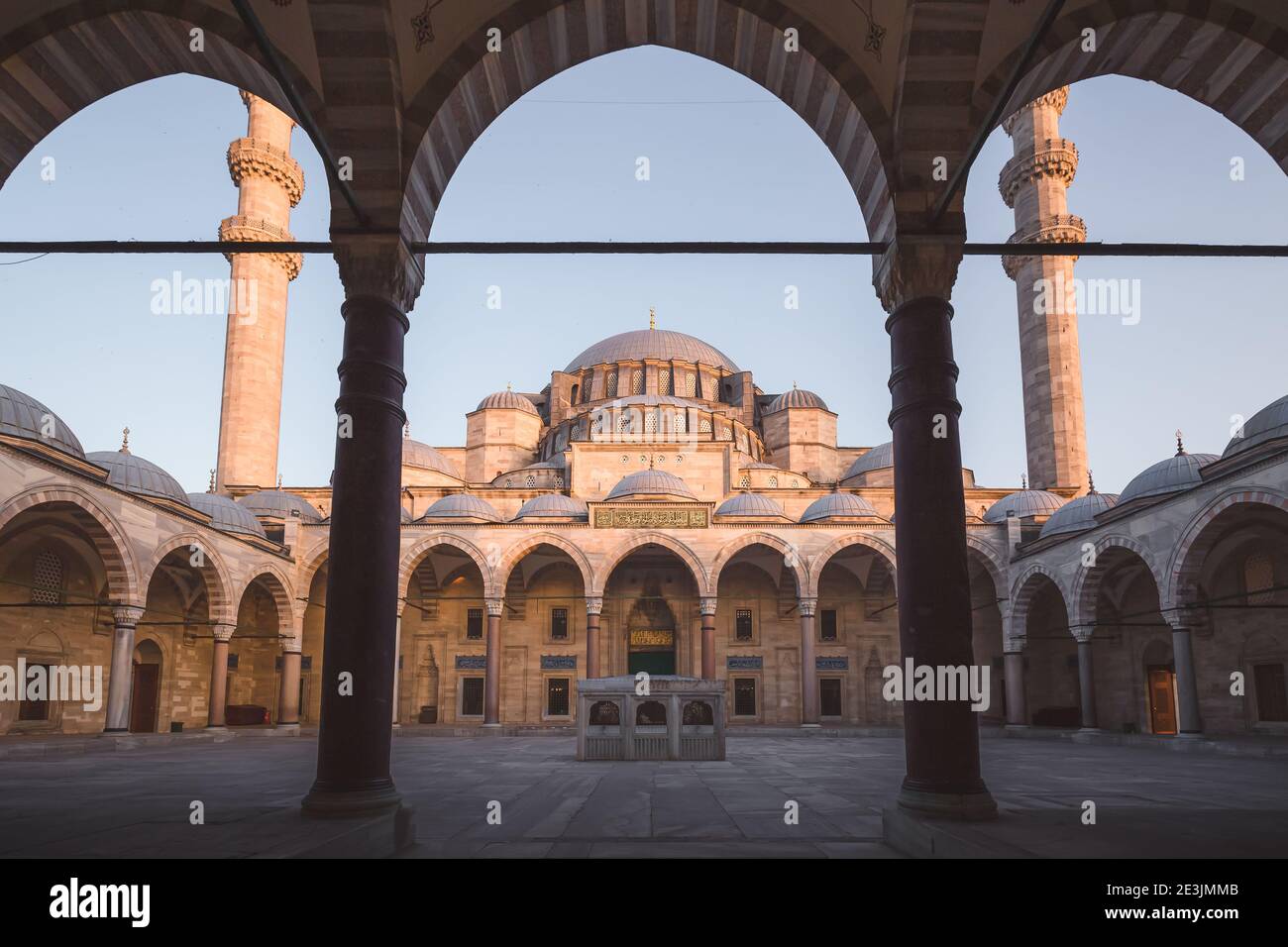 Suleymaniye Mosque Courtyard