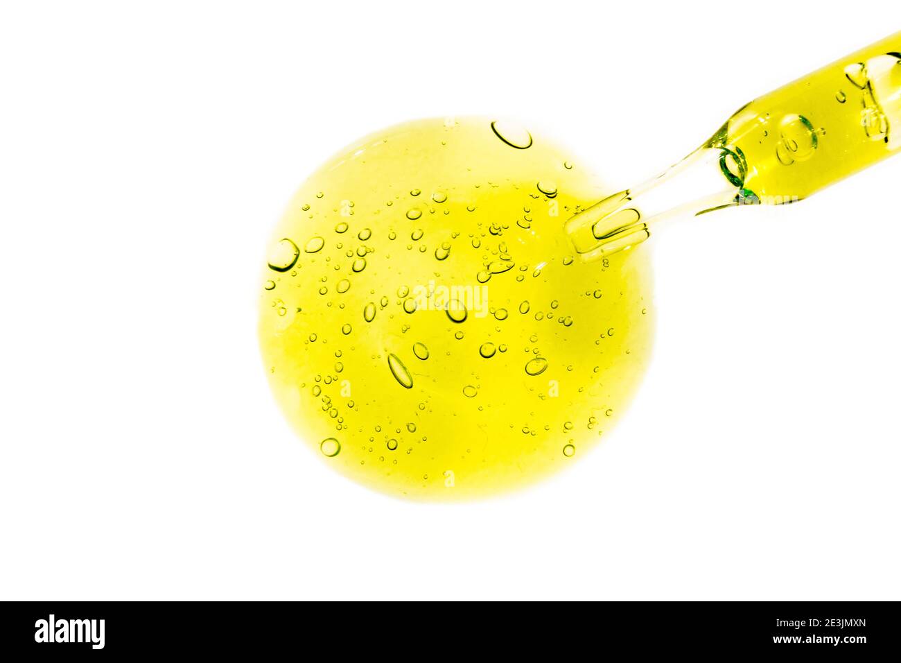 Face serum gel texture Cut Out Stock Images & Pictures - Alamy