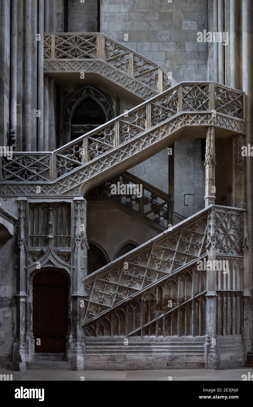 Rouen Cathedral Normandy France 9.25.2019 one of the greatest examples ...