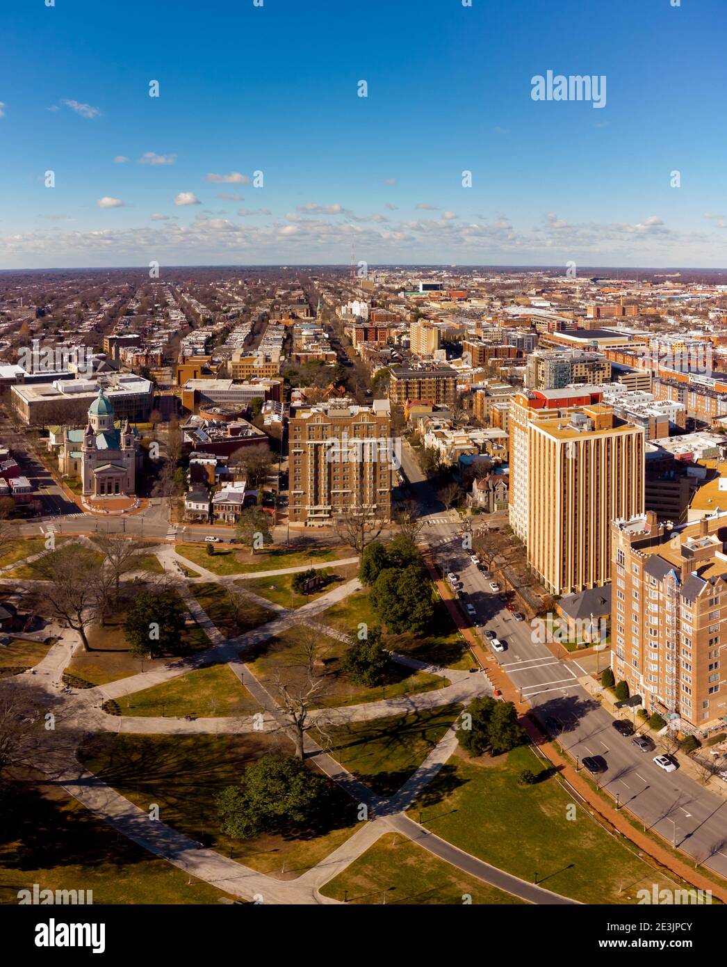 Richmond virginia aerial hi-res stock photography and images - Alamy