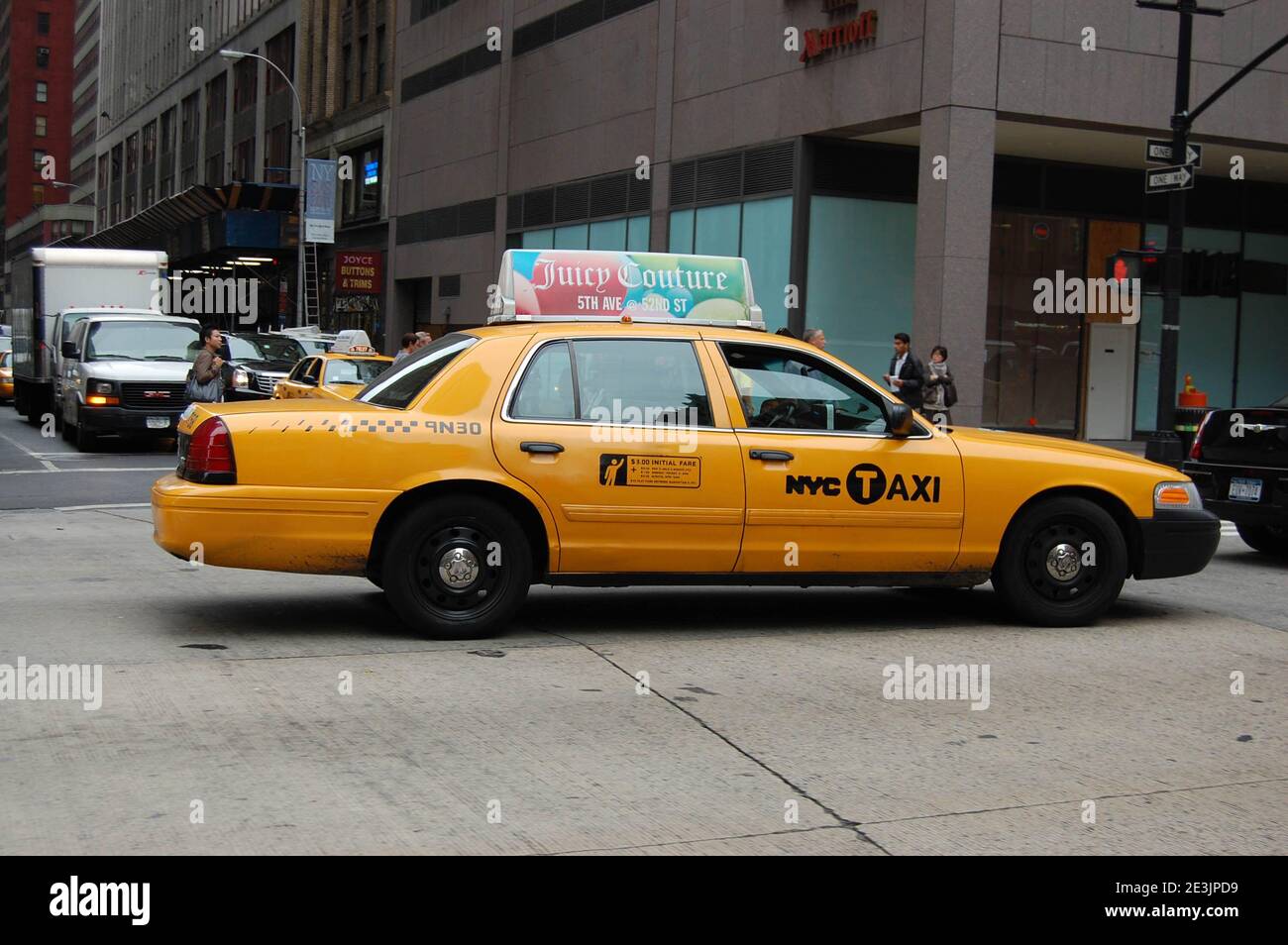 New York yellow cab Taxi vehicle sign signs customer pick up people ...
