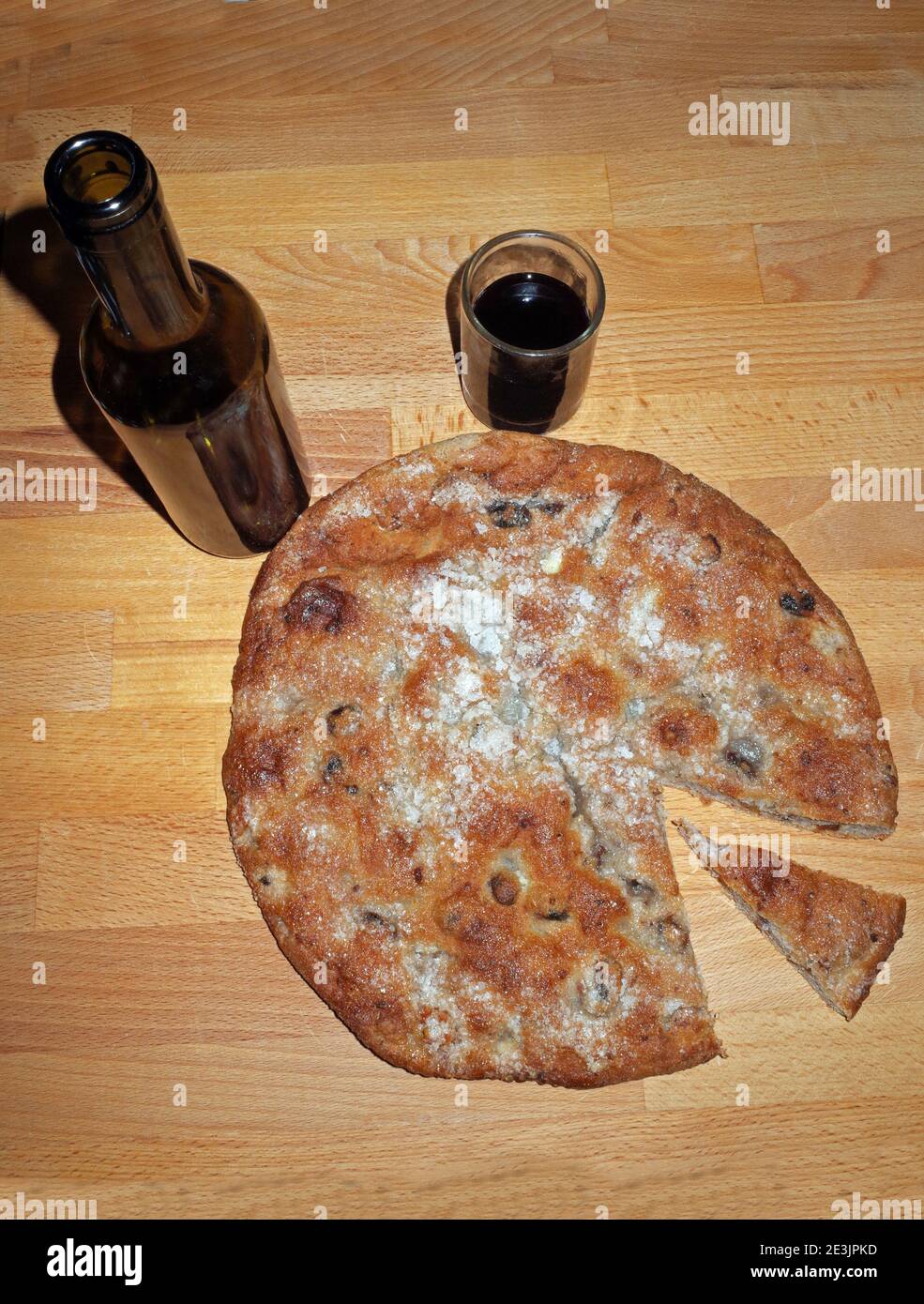 Sa cozzula, typical food of Sardinia Stock Photo - Alamy