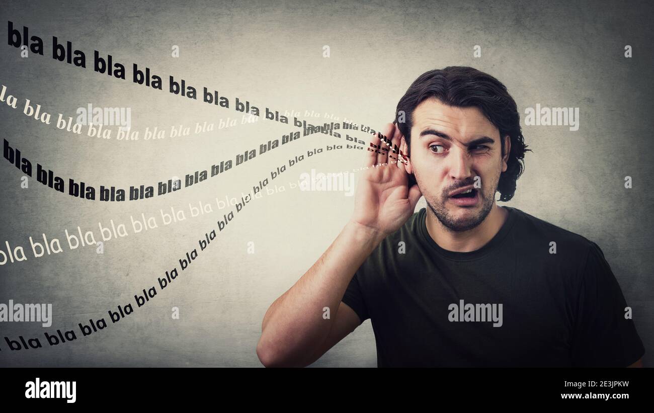 Lots Of Man Saying Words