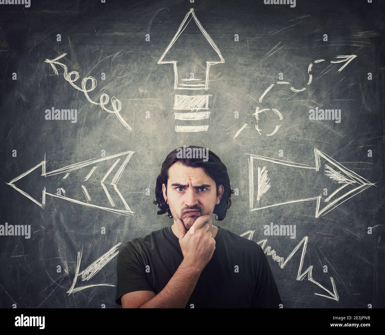 Puzzled guy hi-res stock photography and images - Alamy