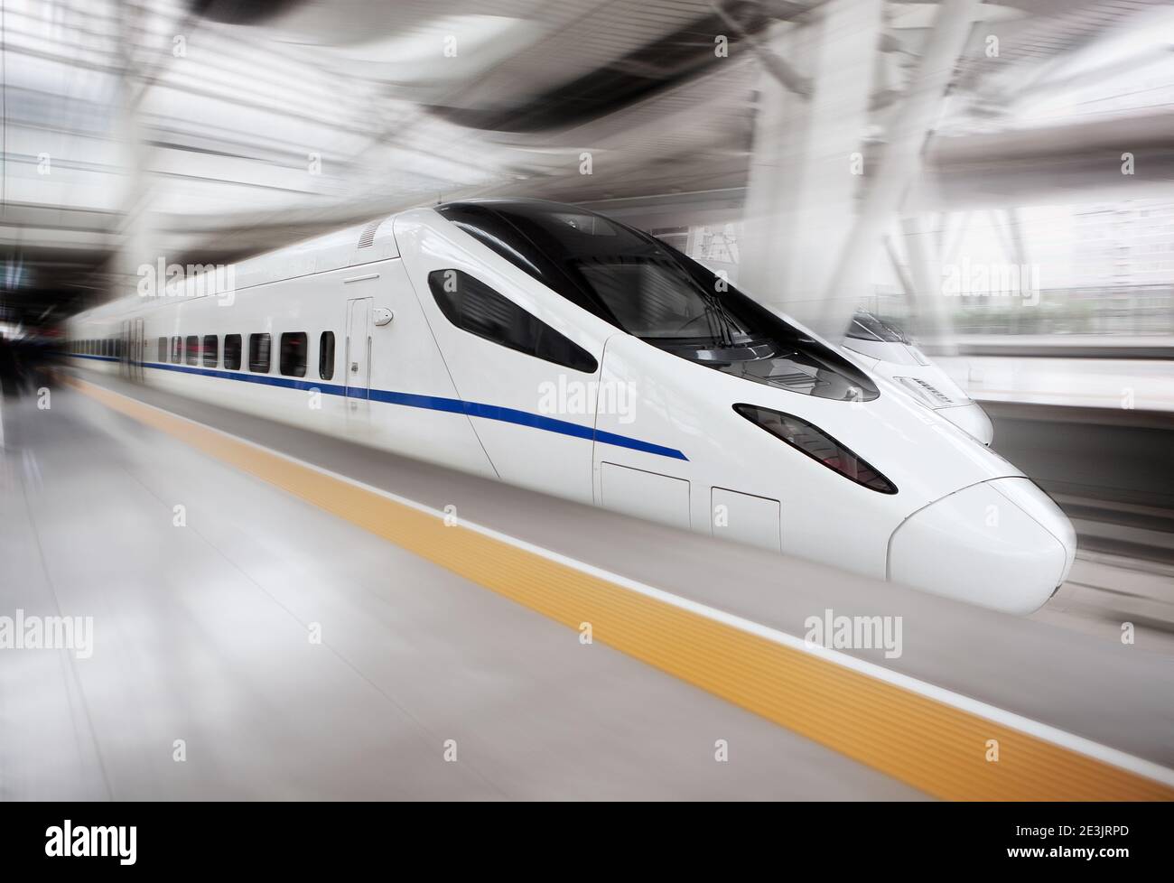 Portrait view train railroad hi-res stock photography and images - Alamy